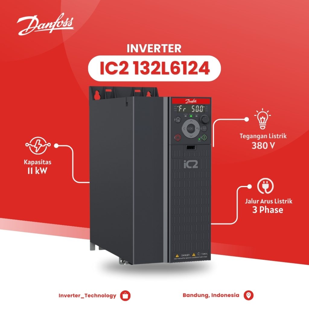 DANFOSS IC2 132L6124 INVERTER 11 KW 3 PHASE 380V – Otomasiku
